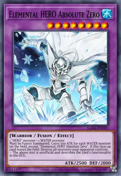 Edison Rulings: Elemental HERO Absolute Zero