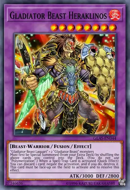 Edison Rulings: Gladiator Beast Heraklinos